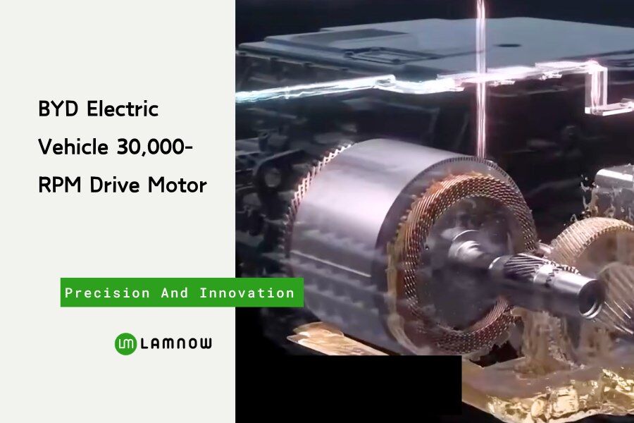 BYD Electric Vehicle 30,000-RPM Drive Motor: Super E Platform